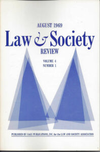 LSR History | Law & Society Association