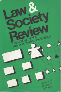 LSR History | Law & Society Association