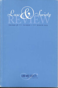 LSR History | Law & Society Association