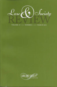 LSR History | Law & Society Association