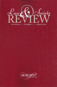 LSR History | Law & Society Association