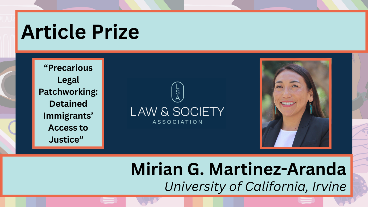 LSA Announces 2025 Annual Award Winners - Law and Society Association